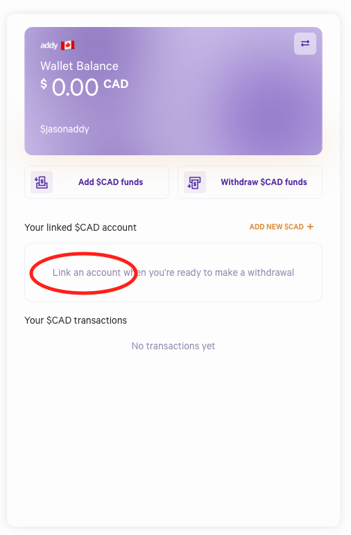 How to add, remove or change your linked bank account