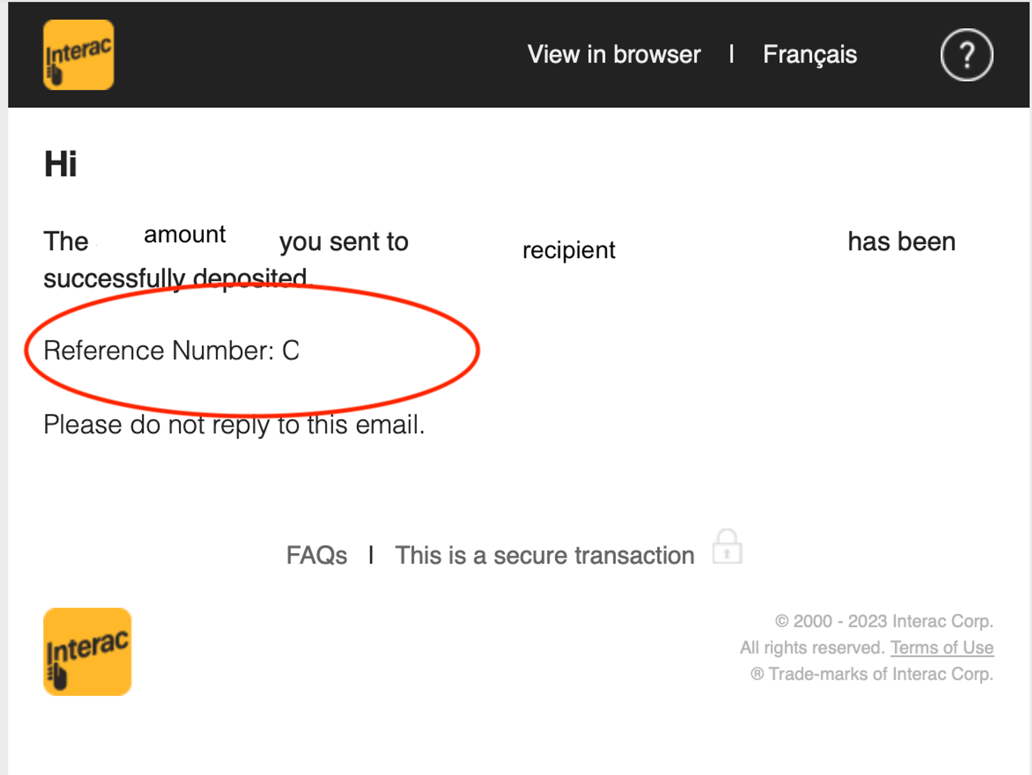 How to recover a missing Interac deposit